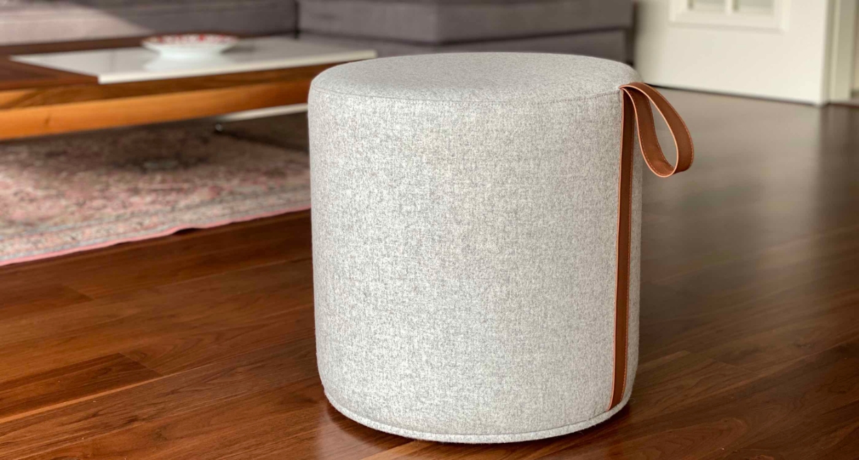 sohoConcept-Celine Pouf With Handle