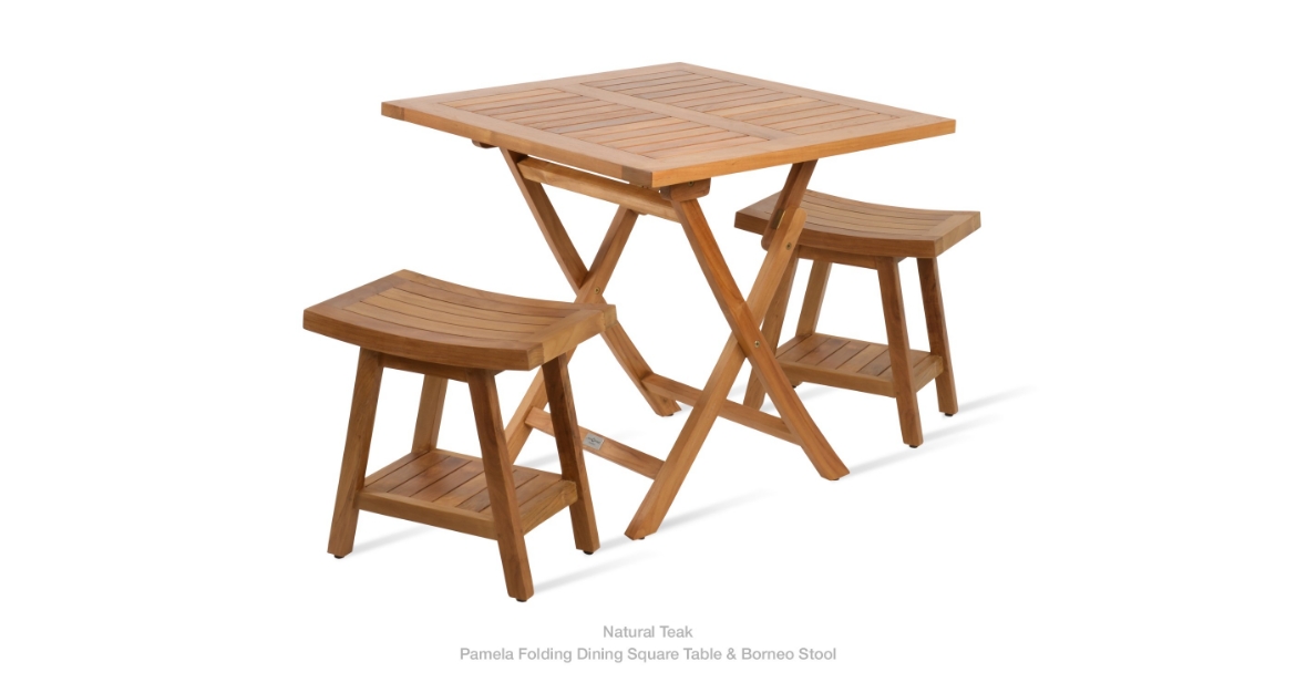 sohoConcept-Pamela Teak Folding Square Dining Table