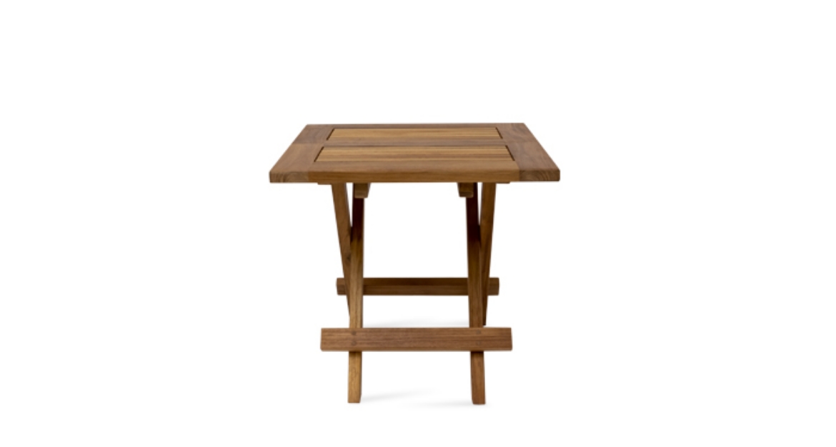 sohoConcept-Paramount Teak Folding Square End Table